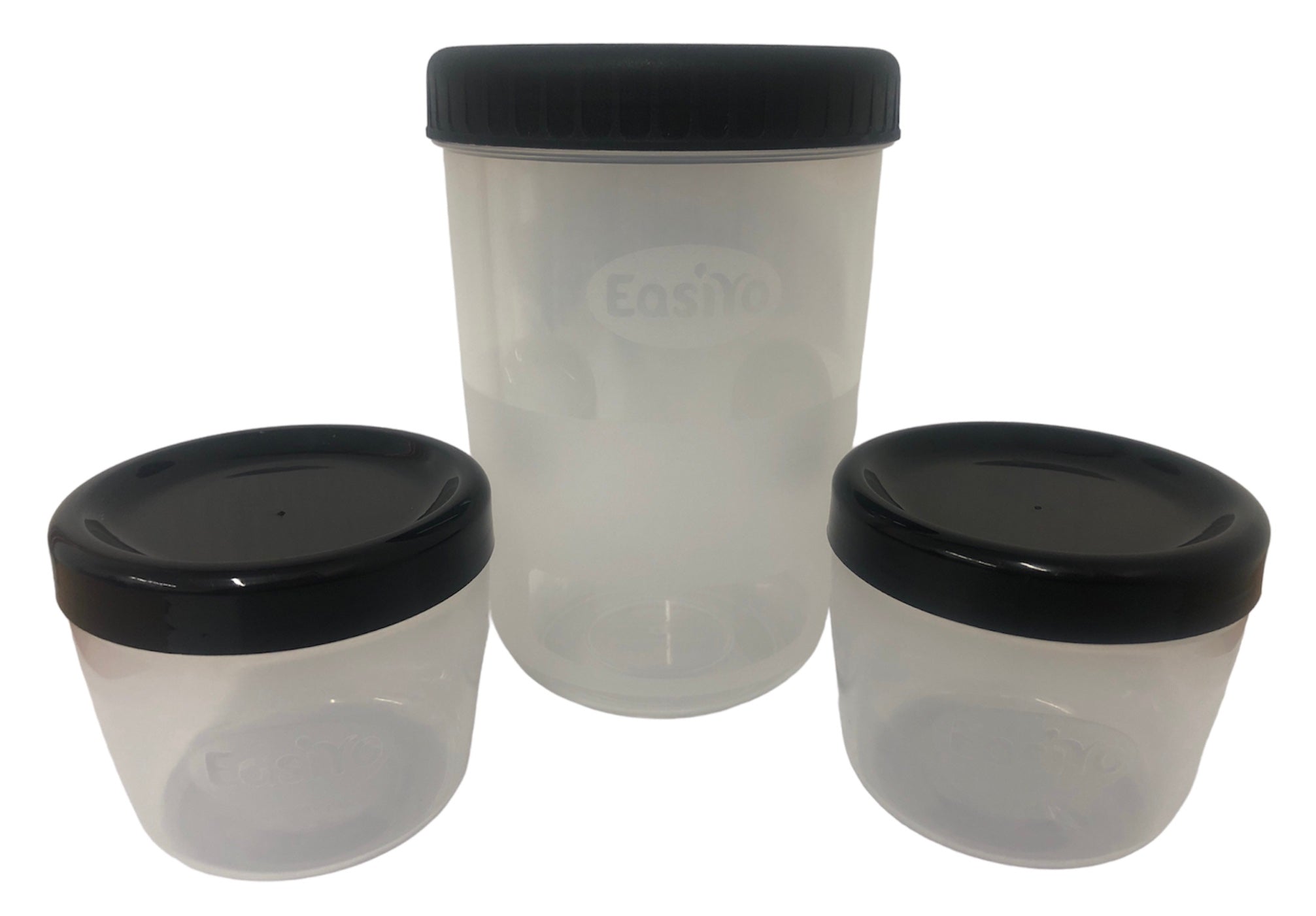 EasiYo Extra 1Kg Yogurt Jar & 2 Lunchtakers - For Use in EasiYo 1Kg Yo ...